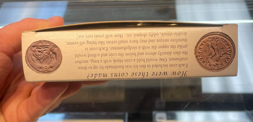 Vtg New Sealed Dirty Old Coins The Ancient Coin Cleaning Kit w Coin ...