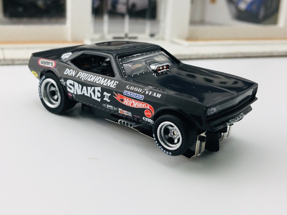 Auto World The Snake Cuda Don Prudhomme, Black, Lettered Tires, 4Gear ...