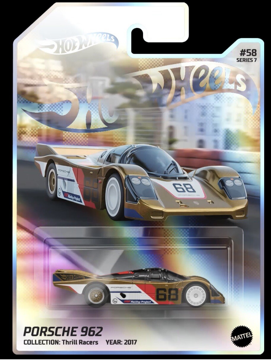 Hot Wheels NFTH Garage Series 7 Porsche 962 Rare 4275 production - In ...