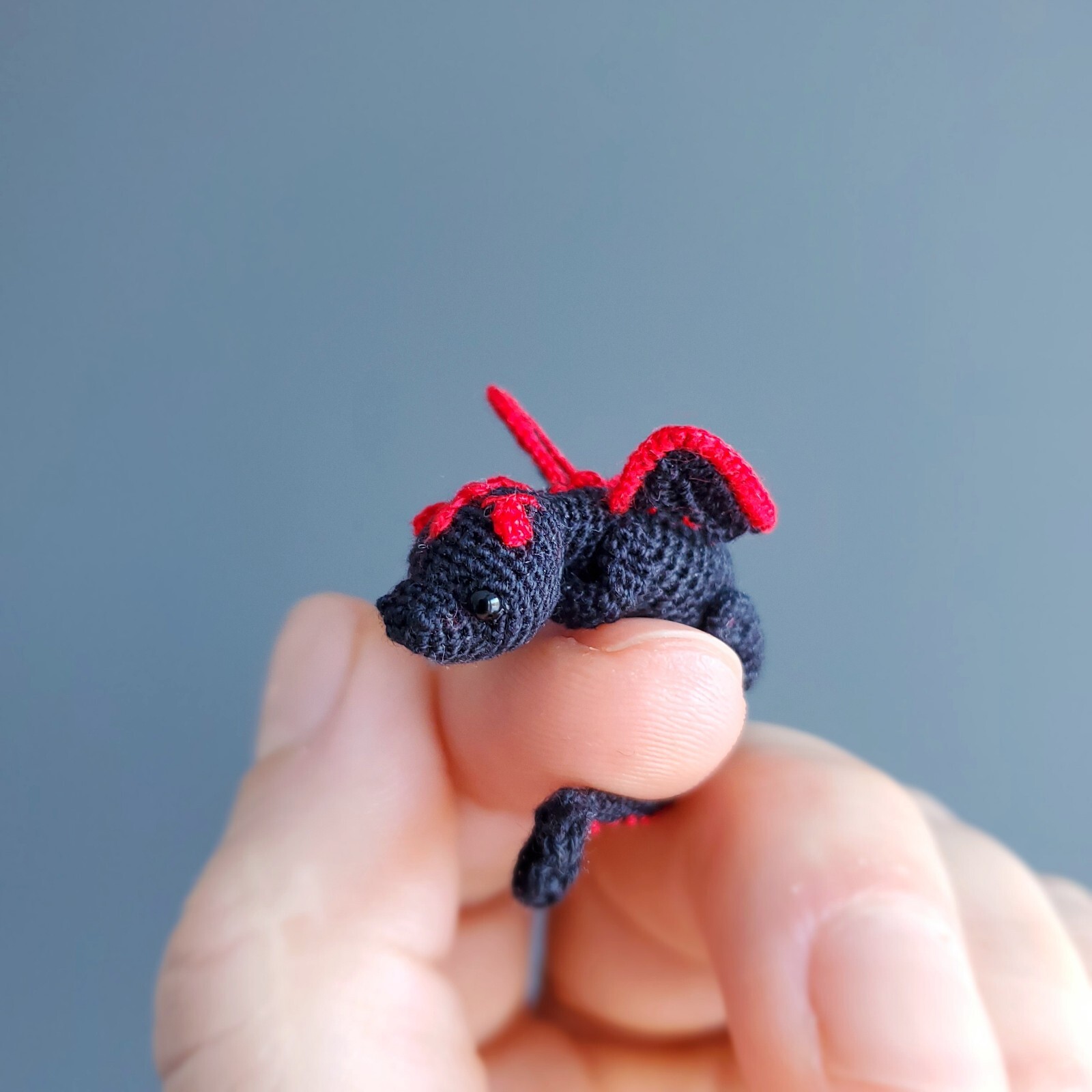 Custom extremely micro Dragon Ring. Dollhouse miniature. Microtoysby ...