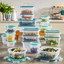Snapware, 38-piece Plastic Food Storage Set, Airtight Leakproof BPA ...