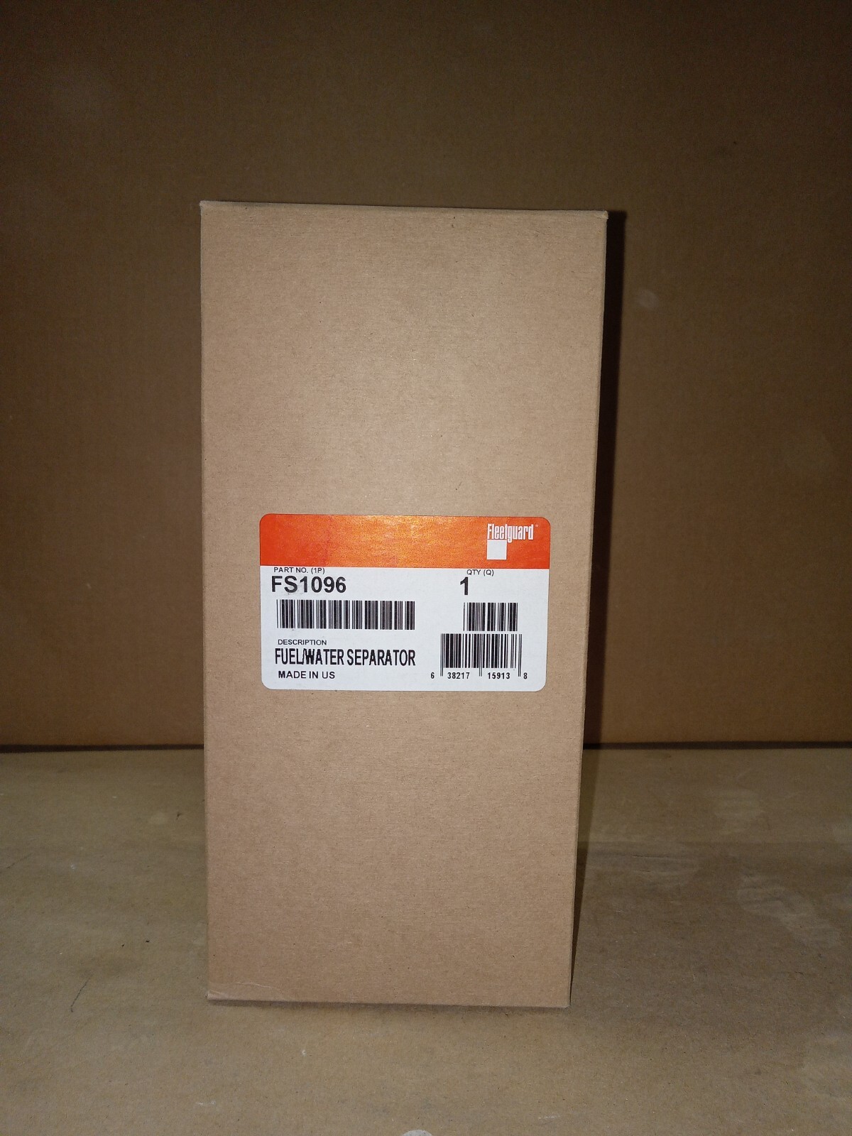 FLEETGUARD FS1096 - Fuel filter cross reference