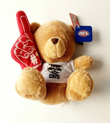 Geelong CATS cute Teddy AFL #1 Supporter | eBay Australia
