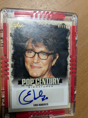 2015 POP CENTURY SIGNATURES ERIC ROBERTS AUTOGRAPH AUTO 7/25 BA-ER1 | eBay