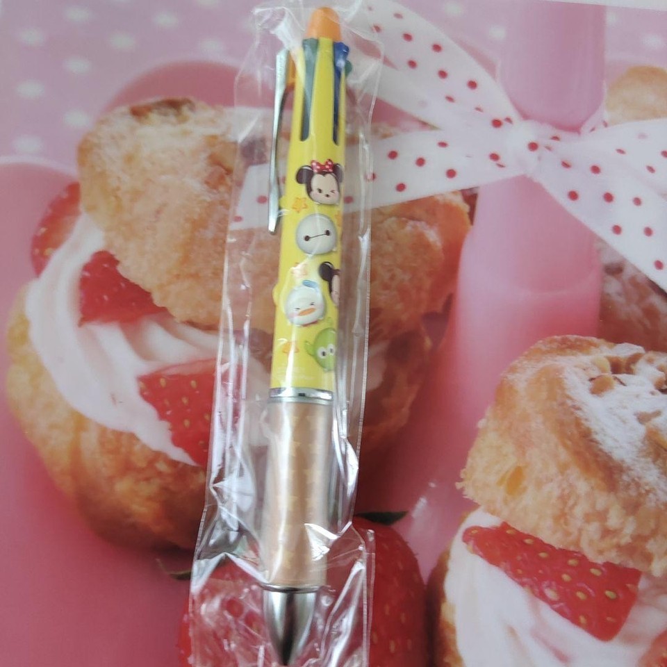 Disney Tsumutsumu Doctor Grip Ballpoint Pen Yellow #a05854 | eBay
