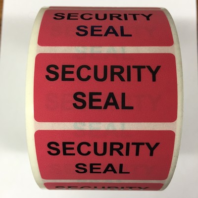 Tamper Evident Security Seals Labels (Stickers) 25mm x 50mm | eBay UK
