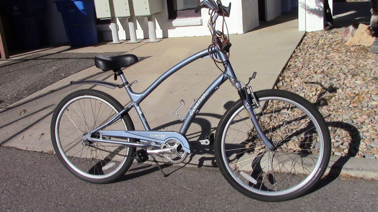 Townie S3 Bicycle by Electra 3 Speed Blue Aluminium Thumb shifter | eBay