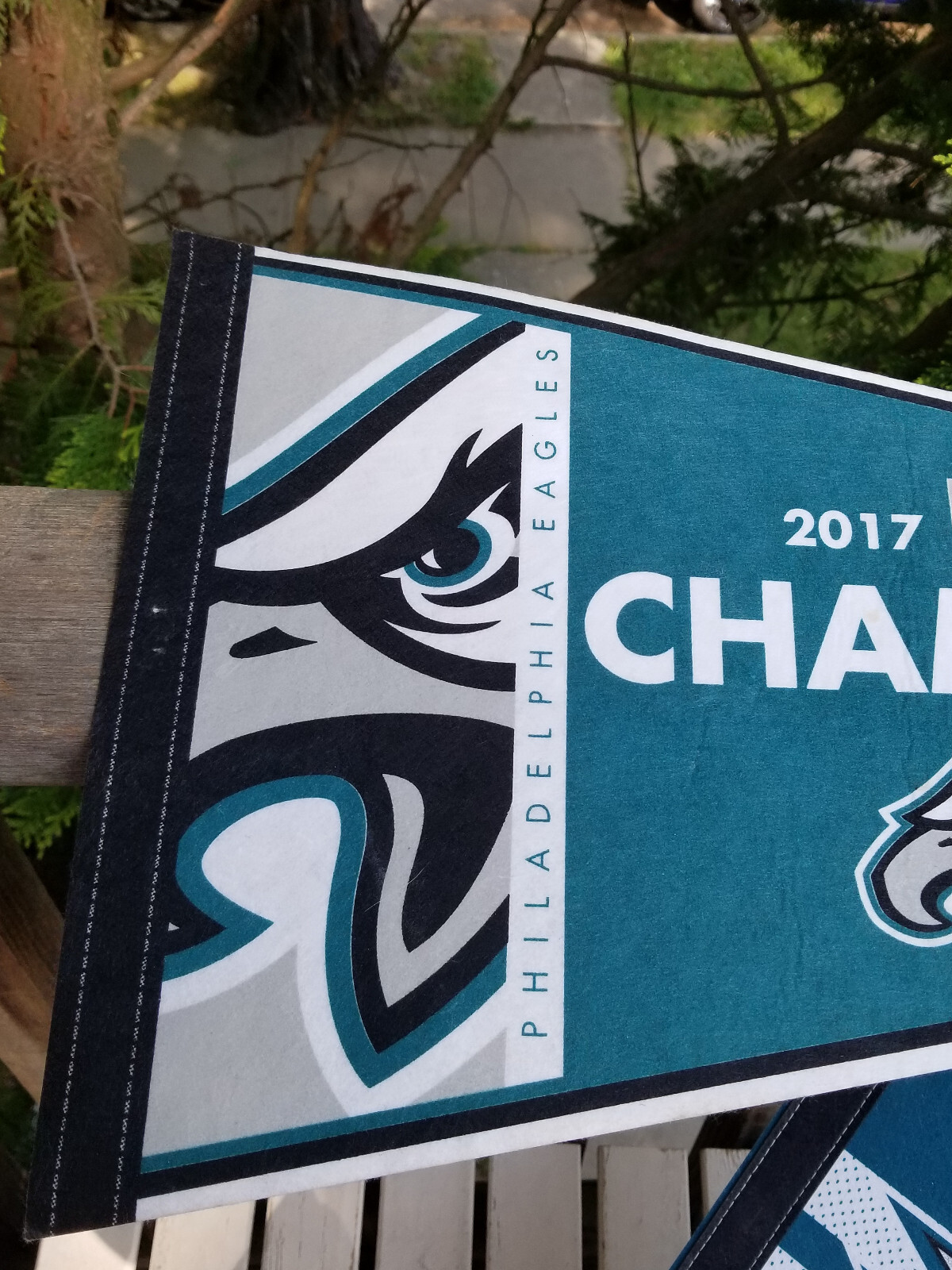 VARIETY LOT OF PHILADELPHIA EAGLES PENNANTS 2017 McNABB STREET SIGN ...