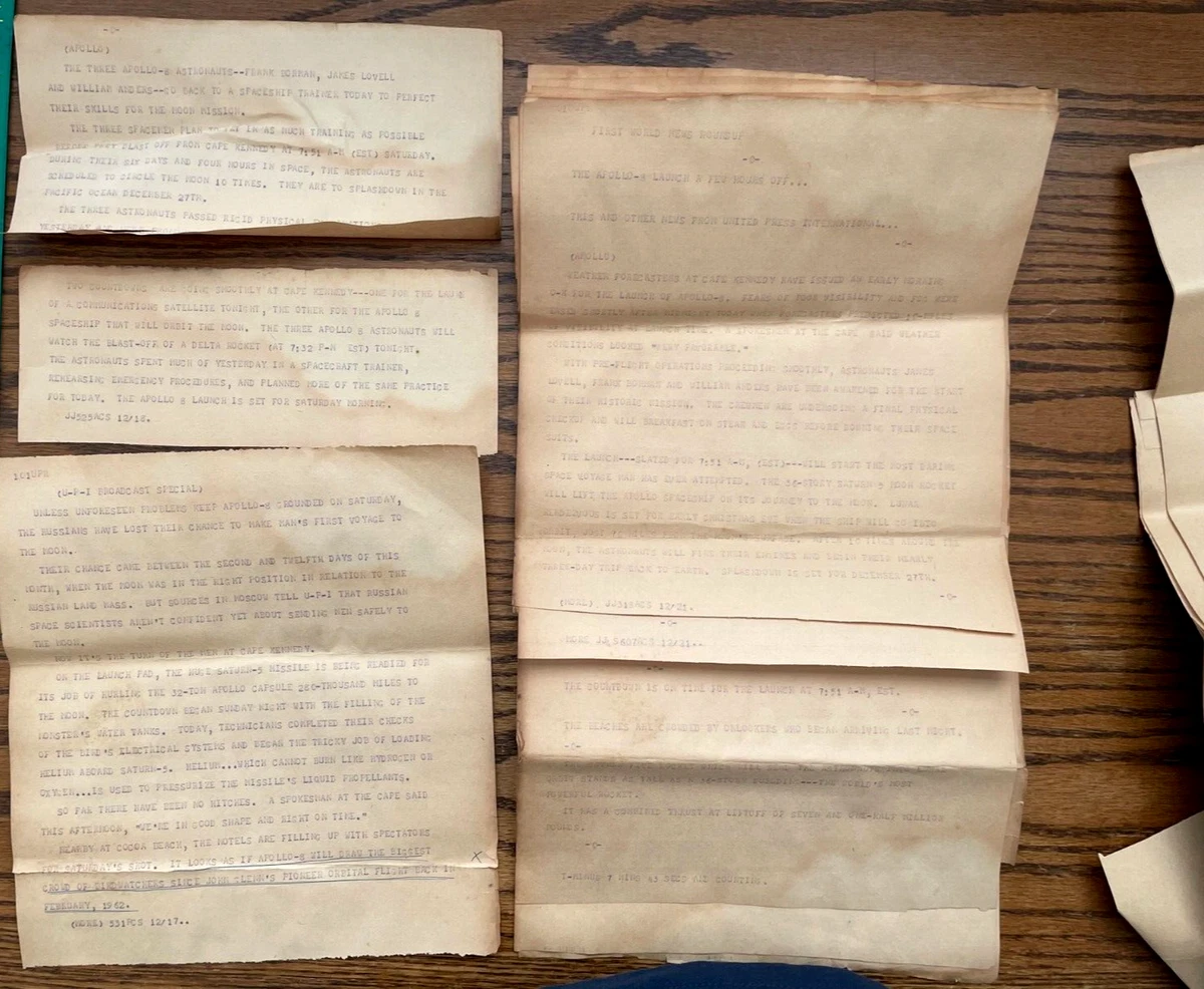 Apollo 8 Splashdown Recovery