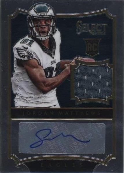 2014 Panini Select - Rookie Autograph Jerseys #209 Jordan Matthews /149 ...