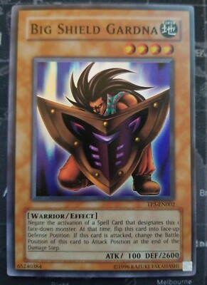 Big Shield Gardna TP5-EN002 Super Rare Yugioh NM | eBay