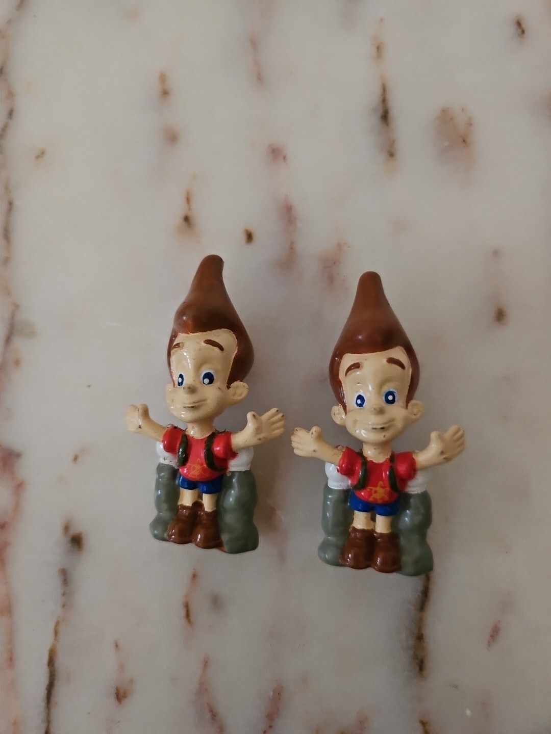 2 Pc Vintage Jimmy Neutron Toy PVC Figure 2003 Viacom 2” | eBay