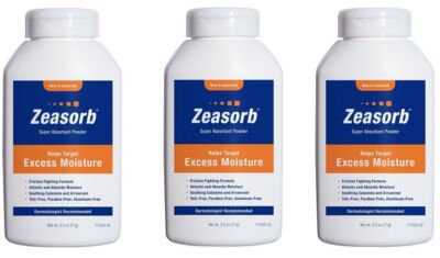 Zeasorb Super Absorbent Powder 2.5oz (3 Pack) | eBay