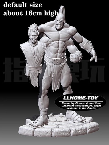 Anime character Goro BOSS muscle strong battle Resin 3D Print GK Kit ...