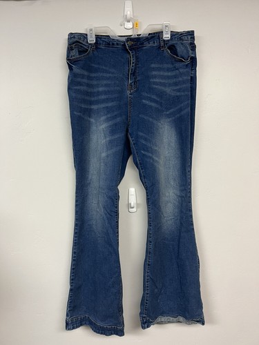 Unbranded woman’s jeans 4XL xxxxl wide leg 36 inch waist about 16w | eBay