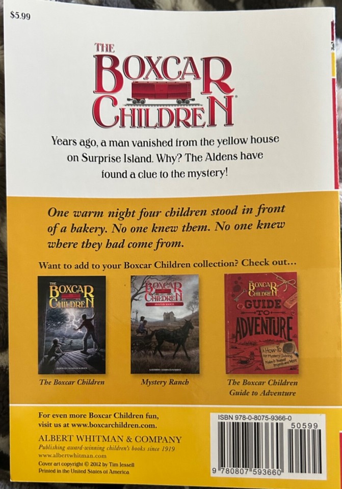 Boxcar Children #3: Yellow House Mystery c1981 Very Good Paperback ...