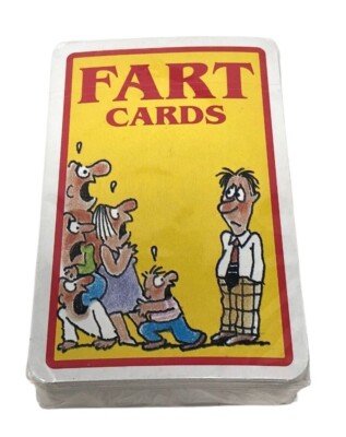 Vintage Novelty Fart Playing Cards Deck Dad Joke Gag Gift Stocking ...