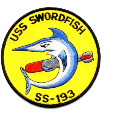 SS-193 USS Swordfish Patch | eBay