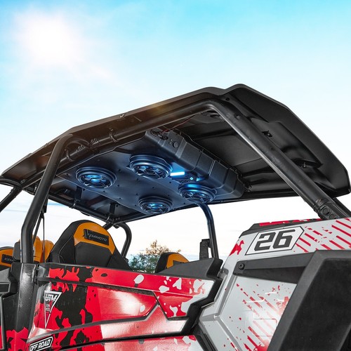 UTV Audio Roof System W/ 4 Speakers for Polaris RZR XP 4 1000/S 4 1000 ...