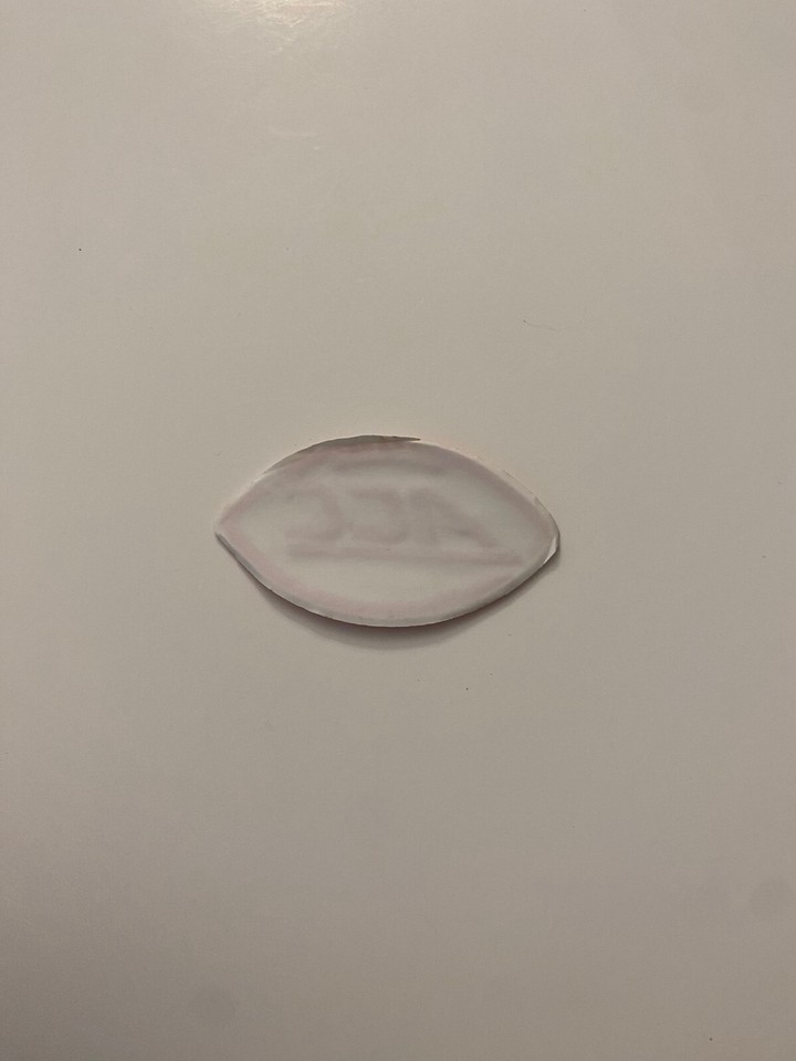 Virginia UVA Cavaliers Football Team Issue ACC Logo Orange White Jersey ...