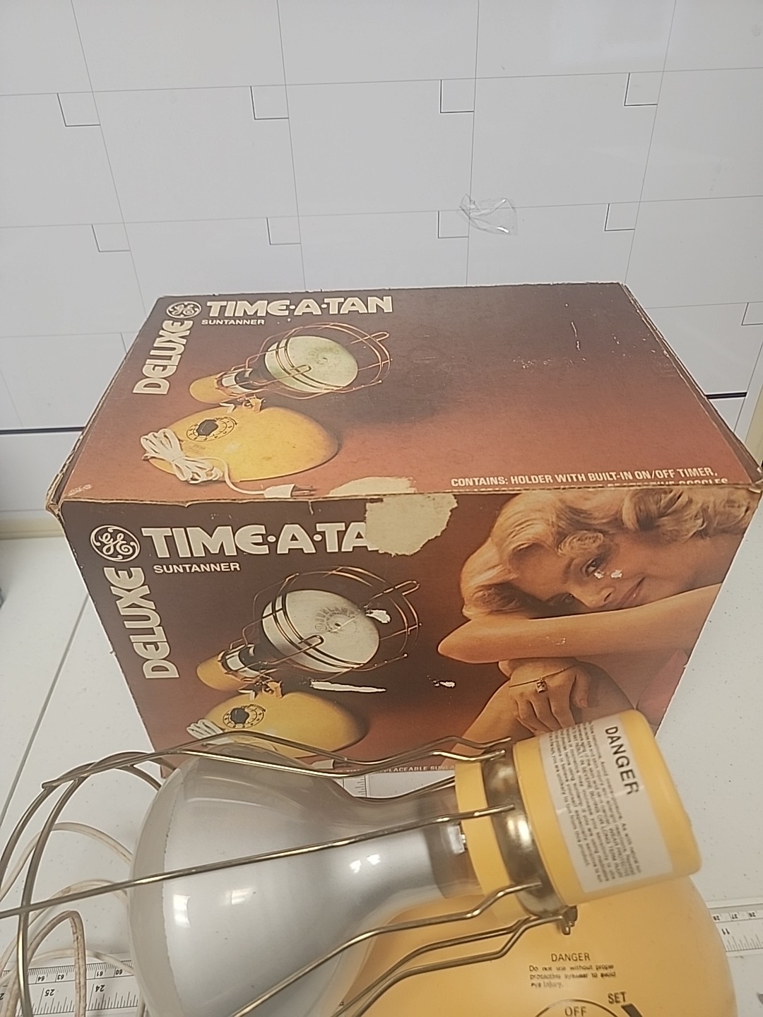 GE General Electric Deluxe Time A Tan Sun Tanning Lamp RSK-6A Bulb ...