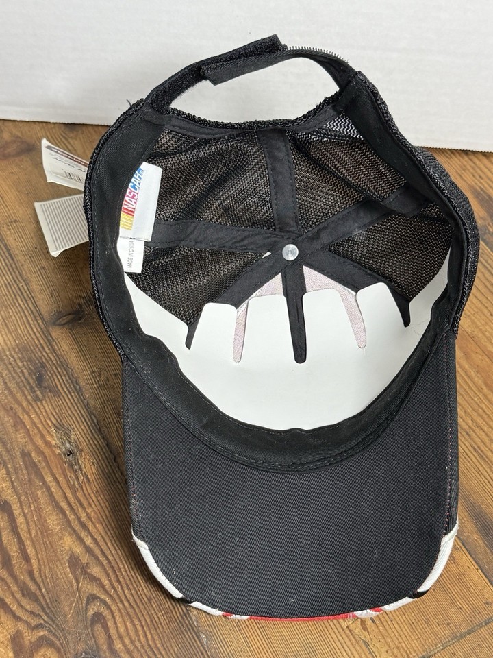 VTG Nascar Cap Adult Black Red White Dale Earnhardt #3 Racing ...