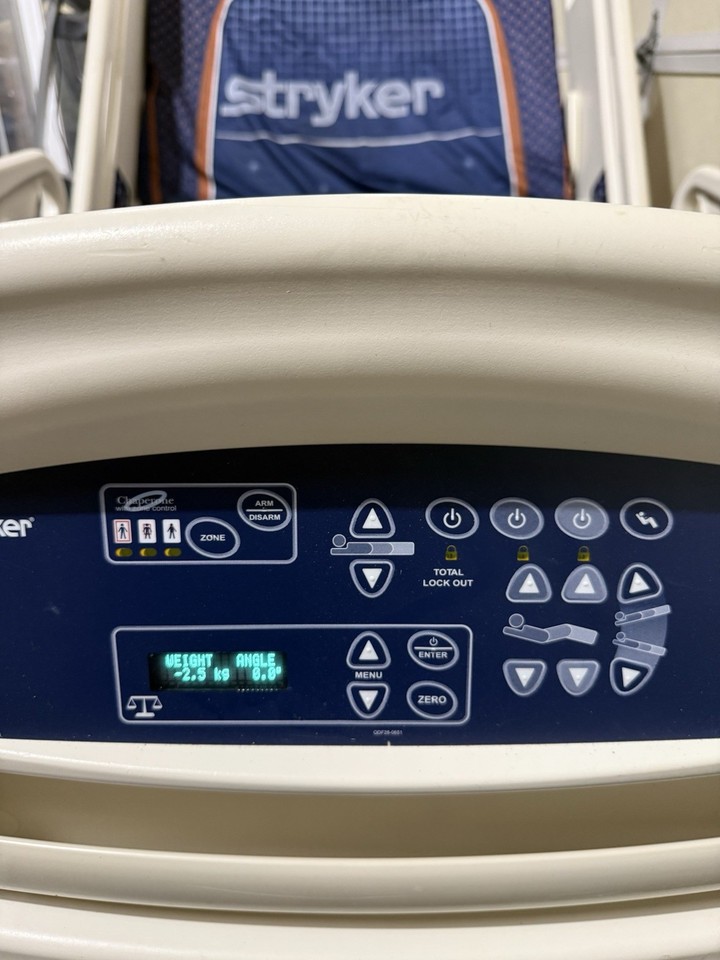 Stryker GoBed II FL28EX3 Hospital Bed Go Bed Chaperone with Zone ...