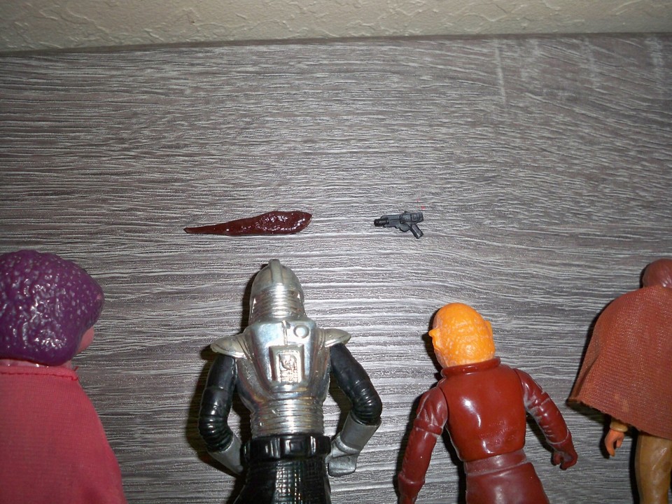 BATTLESTAR GALACTICA MATTEL SET OF FIGURES BORAY LUCIFER BALTAR ...