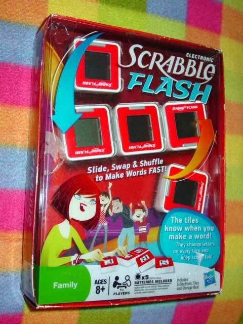 Electronic Scrabble Cubes