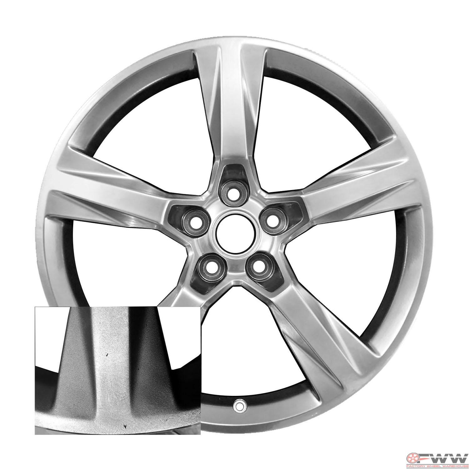 Factory Camaro Front Wheel OEM GM Chevrolet 1ss Silver 20 in RS SS ...