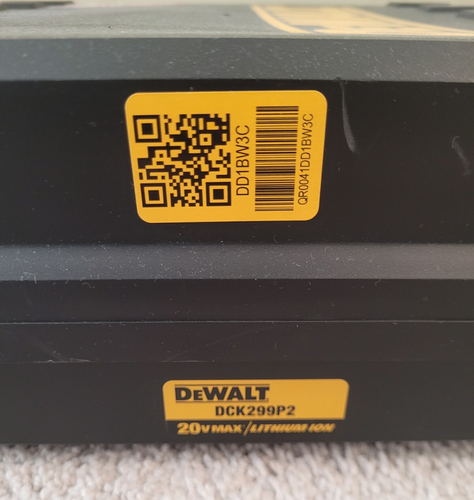 DEWALT DCK299P2 20V MAX XR Brushless Hammer Drill/Impact Driver Combo ...