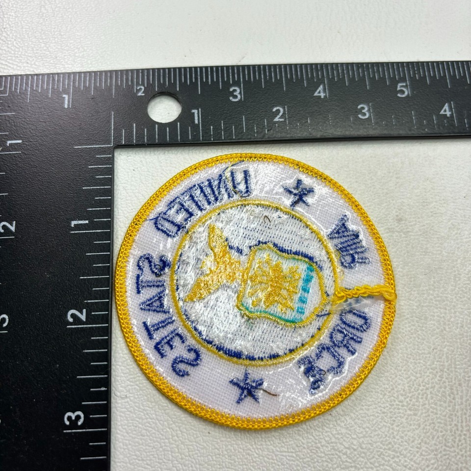 USAF United States Air Force Patch (yellow border) 381W | eBay