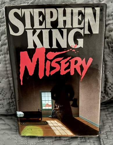 FIRST EDITION SIGNED STEPHEN KING MISERY BOOK | eBay