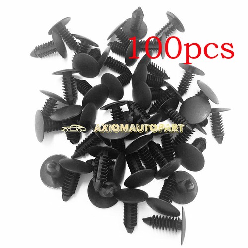 100pcs Nylon Retainer Clips Christmas Tree Fasteners for 8mm GM 1595864 ...