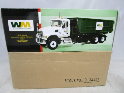 First Gear Waste Management Roll-off Refuse Truck 1 34th for sale ...