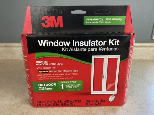 3M Window Insulator Kit For 6ft 8in x 9ft Patio Door NEW | eBay