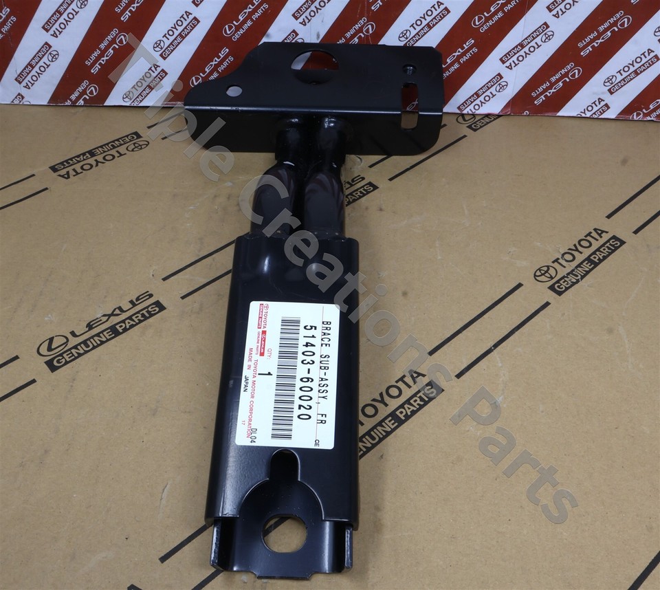 Toyota Genuine 51403-60020 Brace Sub-Assy Front Suspention Member RH Or ...