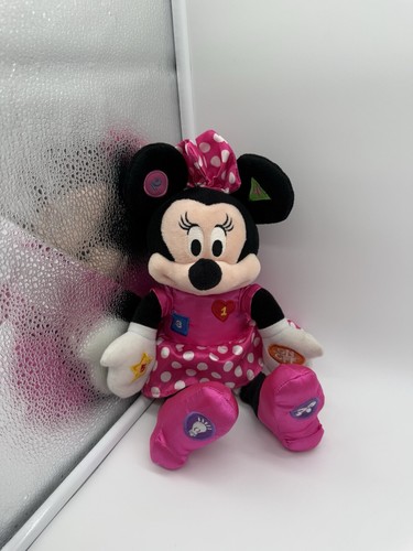 Disney Minnie Mouse-Play & Learn-Numbers Colors-Talking 12" Plush | eBay