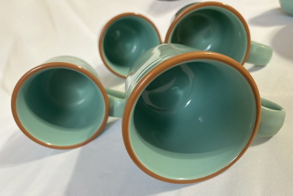 Noritake Stoneware Mug Boulder Ridge 8674 Lot Of 4 Made In Japan ...