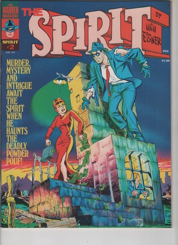 The Spirit Magazine #2, Will Eisner, Warren, VF/NM 9.0, 1st Print, 1974 ...