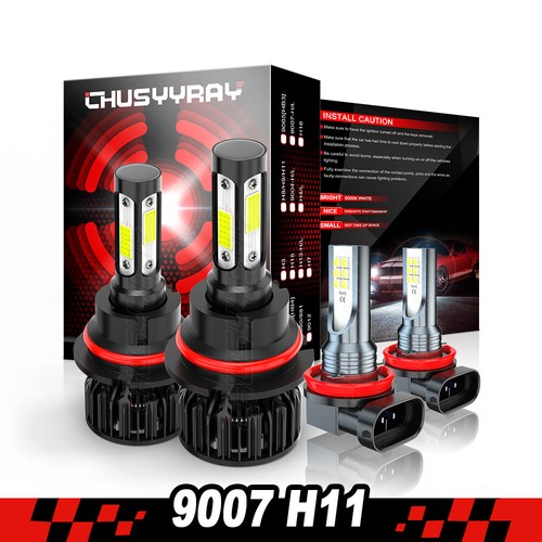 For Chevy Cobalt 2005-2010 LS Sedan 4-Door 2.2L LED Headlight + Fog ...