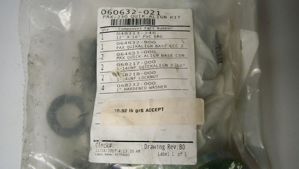 Hendrickson 60632-21 PAX-230 QUIK-ALIGN Kit | eBay