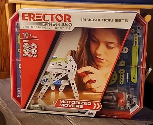 ERECTOR MECCANO Motorized Movers S.T.E.A.M. Building Kit with Animatronics STEAM | eBay