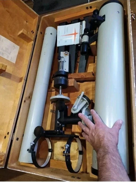 Rare, collectible, vintage 💯 percent Original professional telescope ...