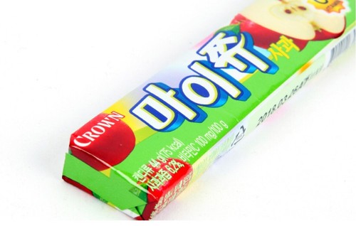 Korean Chewy Candy CROWN MYCHEW 132g (44g x 3pack) Strawberry Grape ...