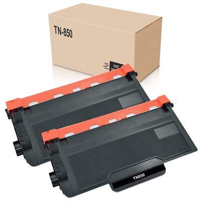 2 Pack TN850 Toner for Brother HL-L5000D HL-L5100DN L5200DW L5200DWT ...
