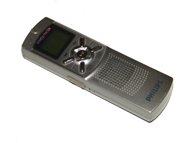 Philips 7655 Voicetracer Dictation Device Memo Notes 22 | eBay UK