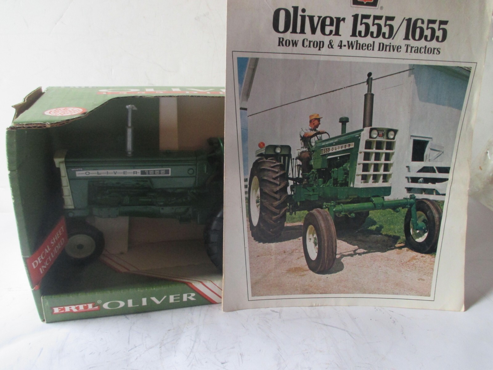 Ertl Oliver 1555 USA 1/16 MIB with sales brochure | eBay