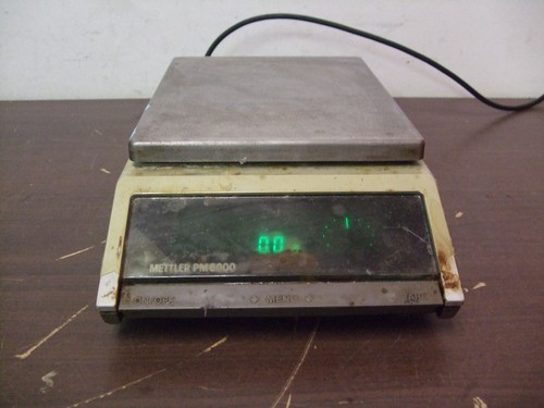 Mettler PM 6000 Digital Lab Scale, 5-60 Hz, 100-120V | eBay