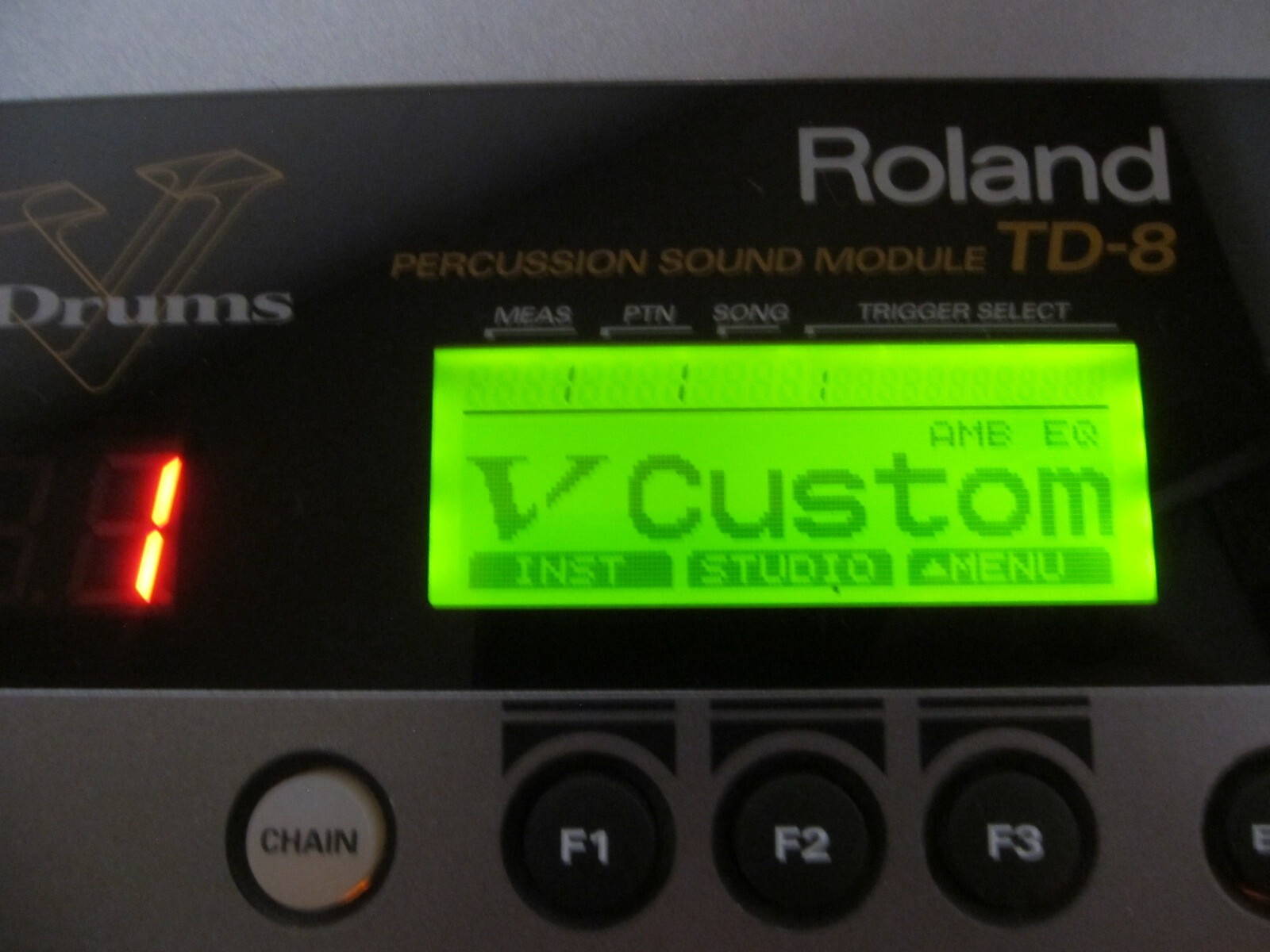 Roland TD-8 Drum Percussion Sound Module Tested New Battery w/ power ...